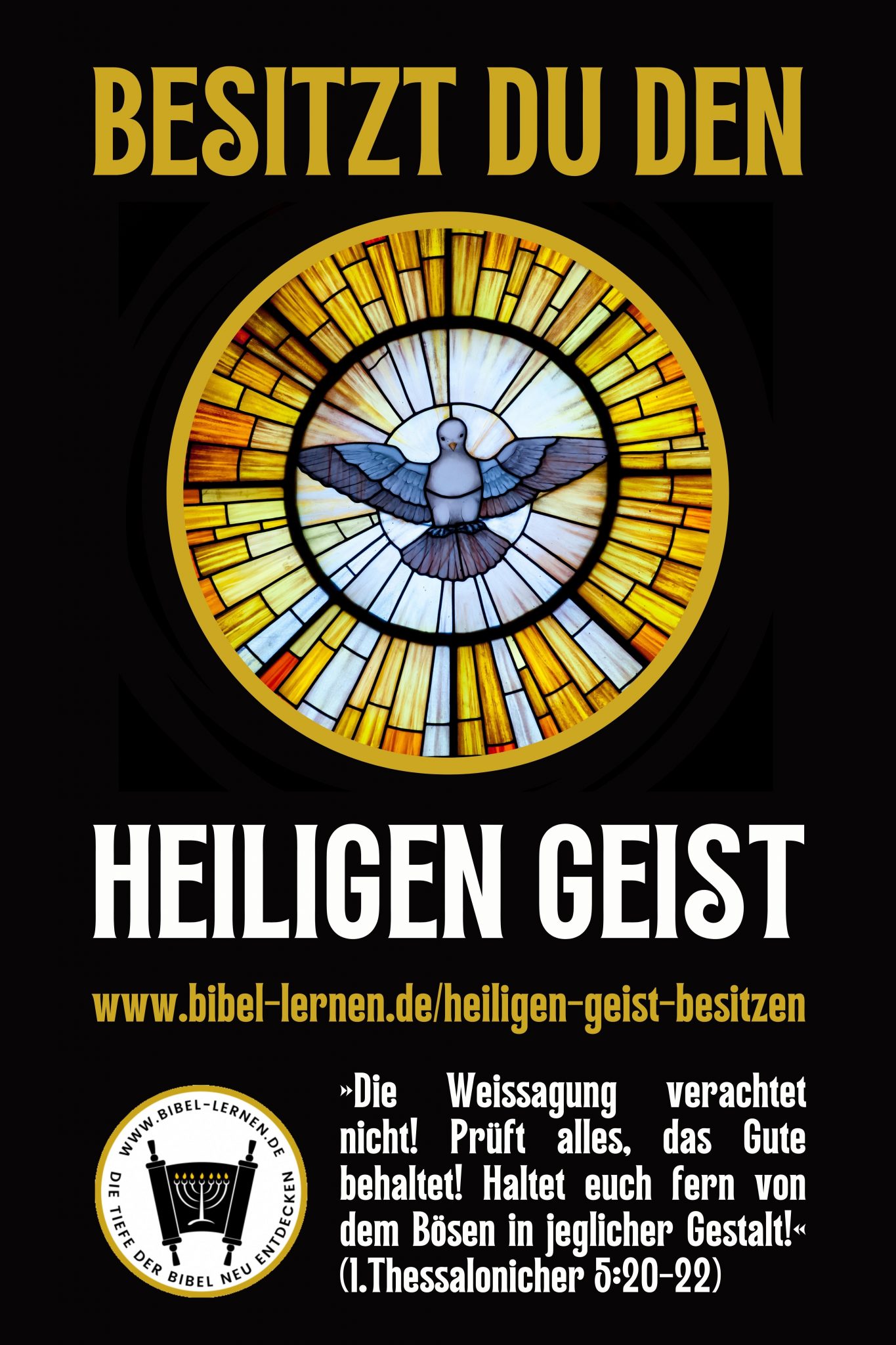 BESITZT DU DEN HEILIGEN GEIST? – Bibel Lernen